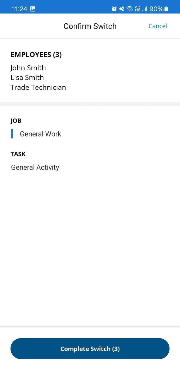 Using Crew Clock