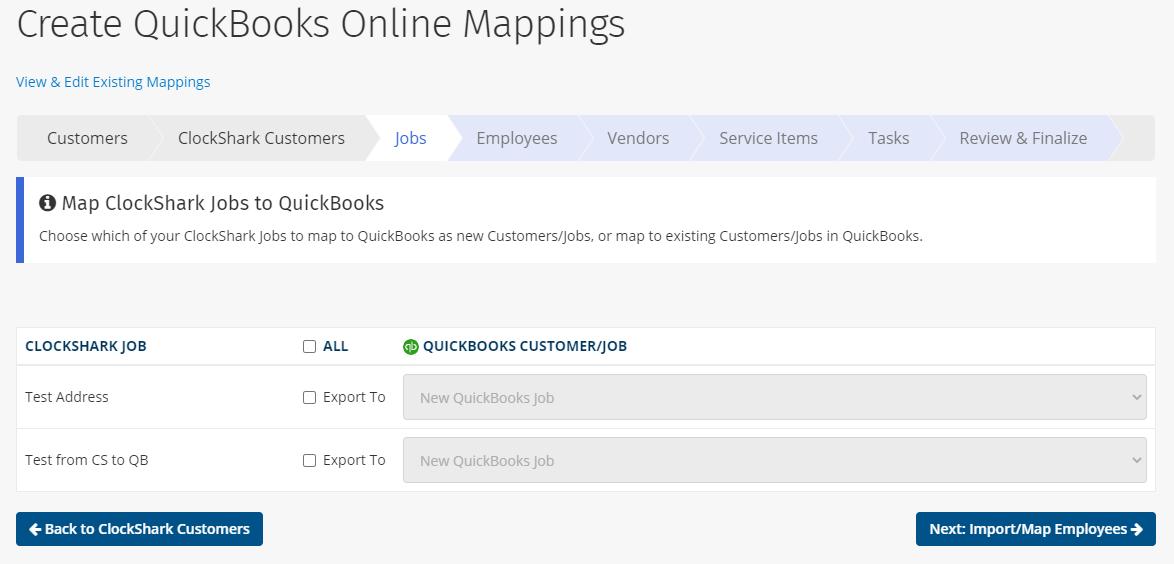 How to Use Mappings in the QuickBooks Online Integration