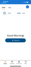 Using Crew Clock